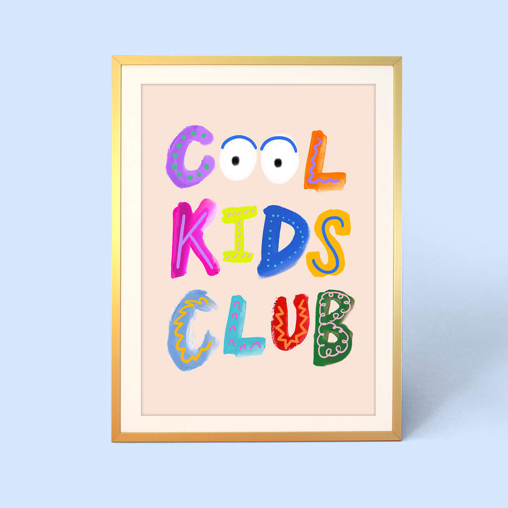 Cool Kids Club Print – Eleanor Bowmer