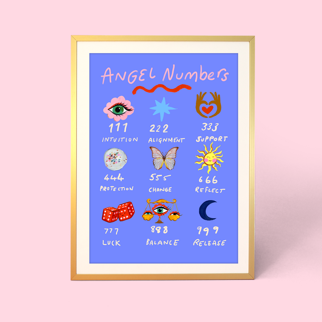 Angel Numbers Print – Eleanor Bowmer