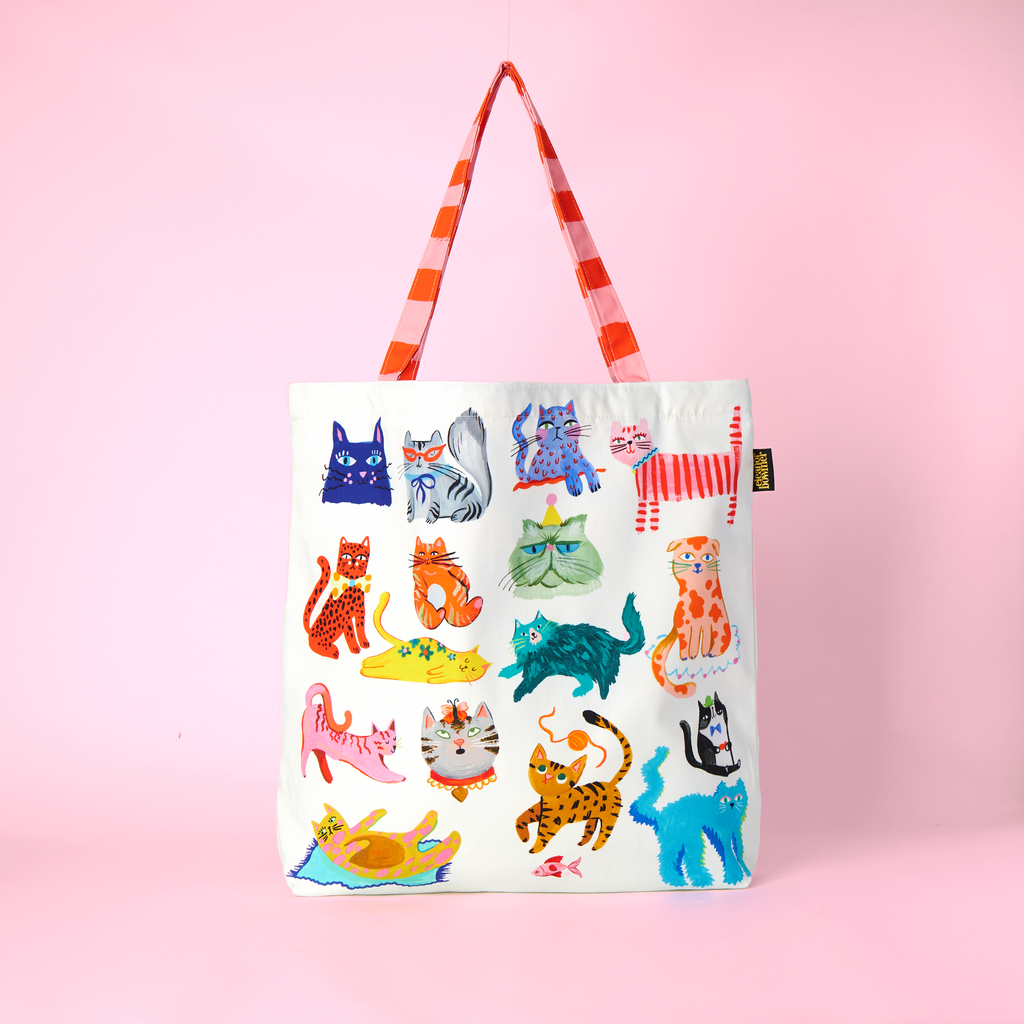 Cat Club Tote Bag – Eleanor Bowmer
