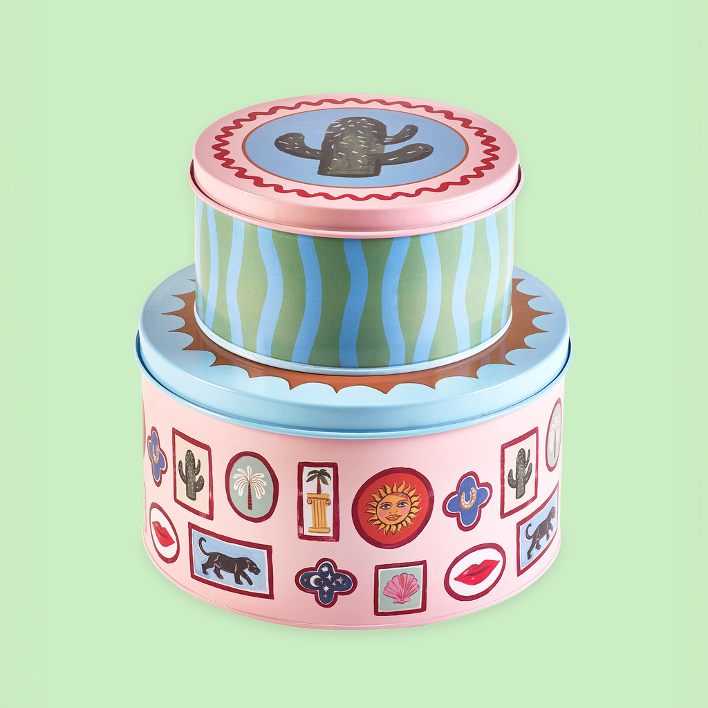 Electric Coast Cake Tins - Set of 2 – Eleanor Bowmer