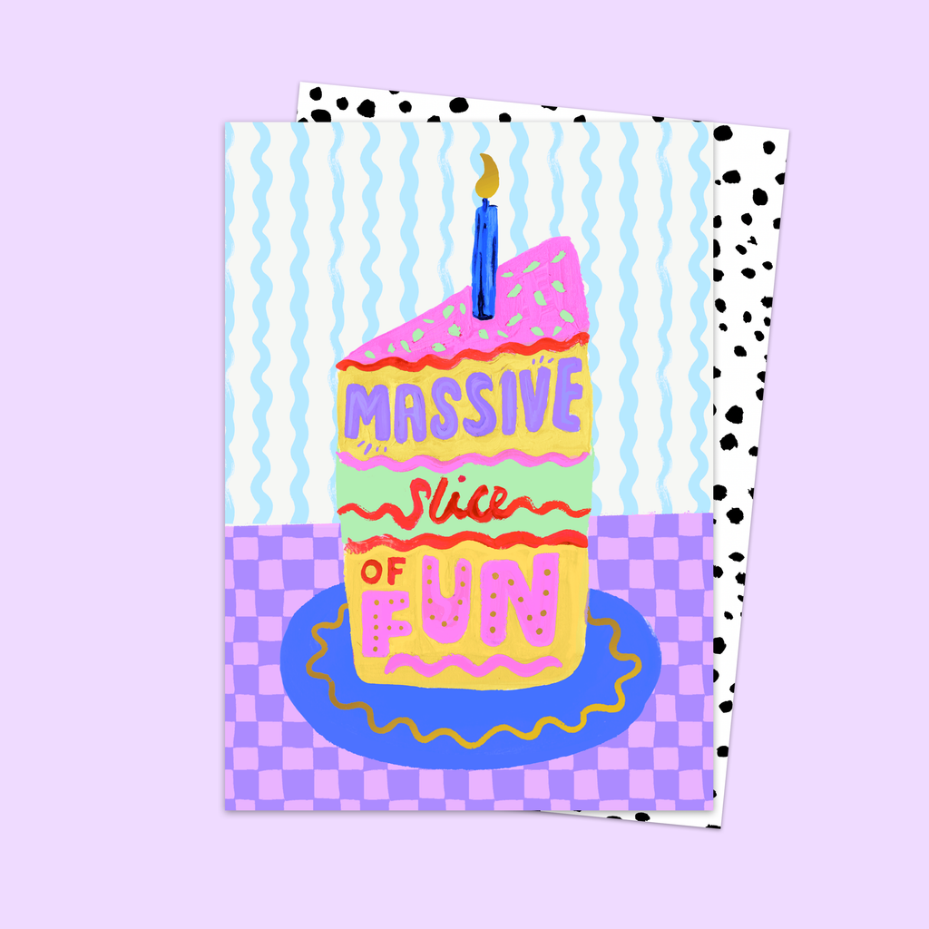 Massive Slice Of Fun Card – Eleanor Bowmer