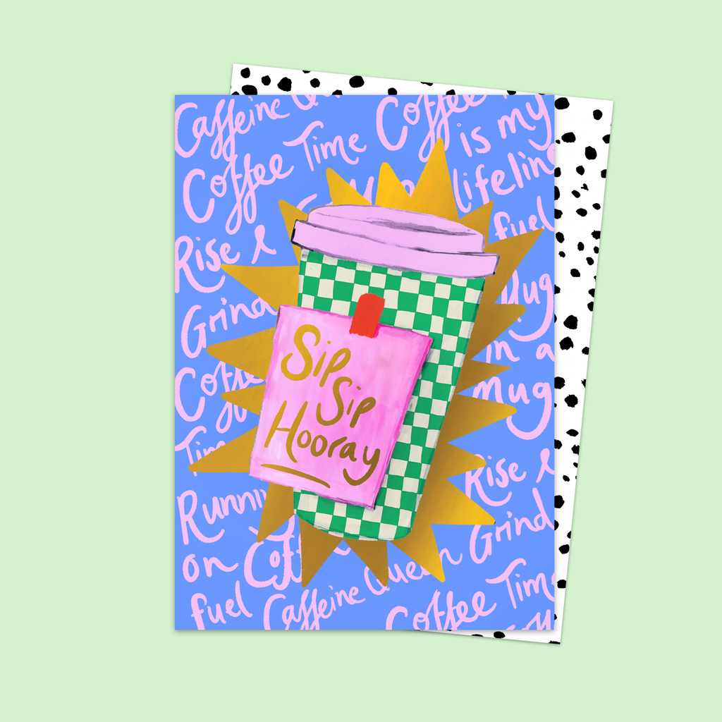 Sip Sip Hooray Card – Eleanor Bowmer