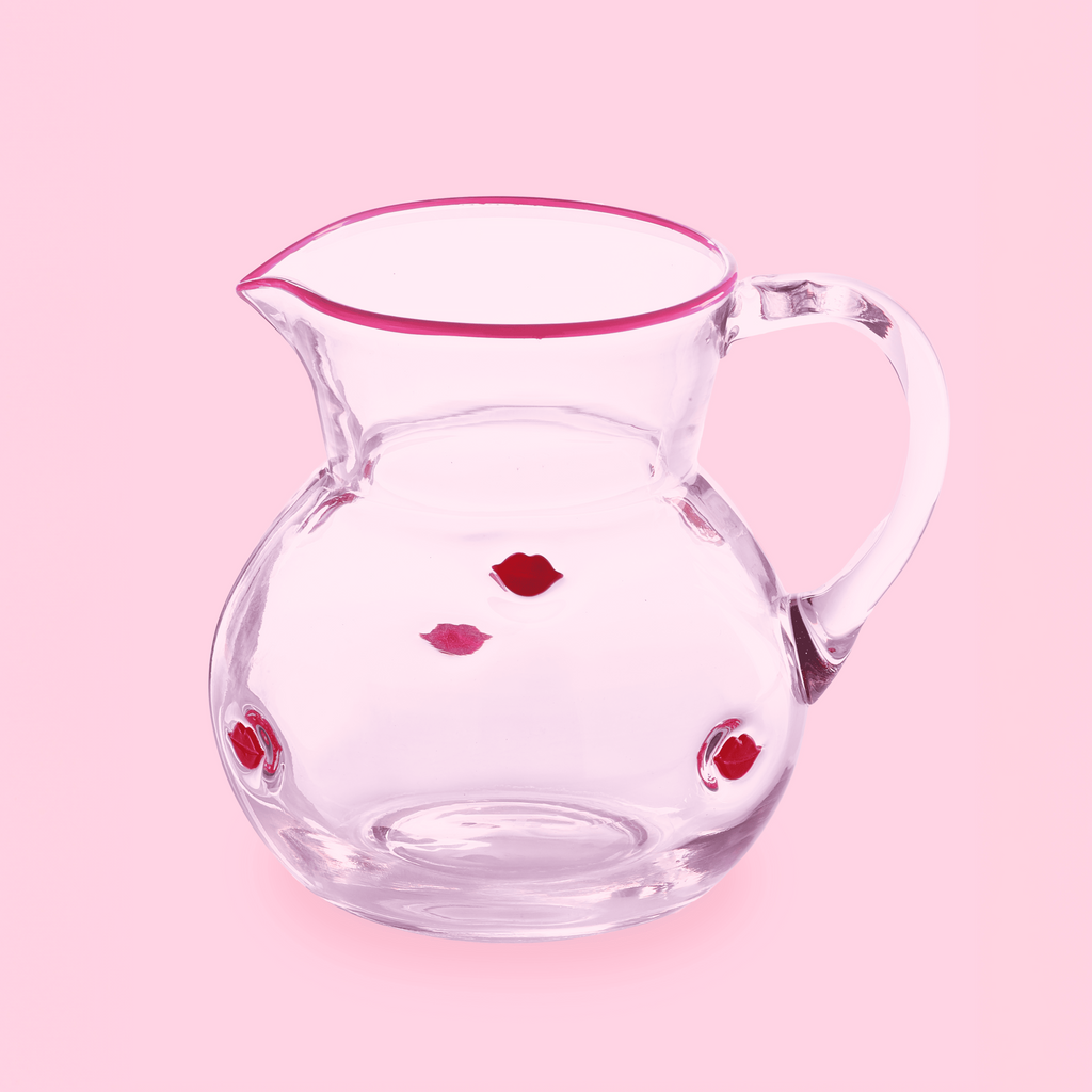 Electric Coast Lips Glass Jug – Eleanor Bowmer