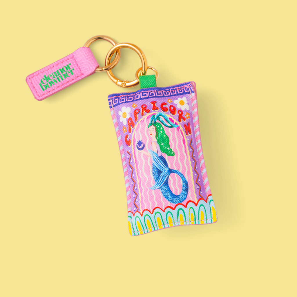 Capricorn Zodiac Keyring | Star Sign Gift | Eleanor Bowmer – Eleanor Bowmer