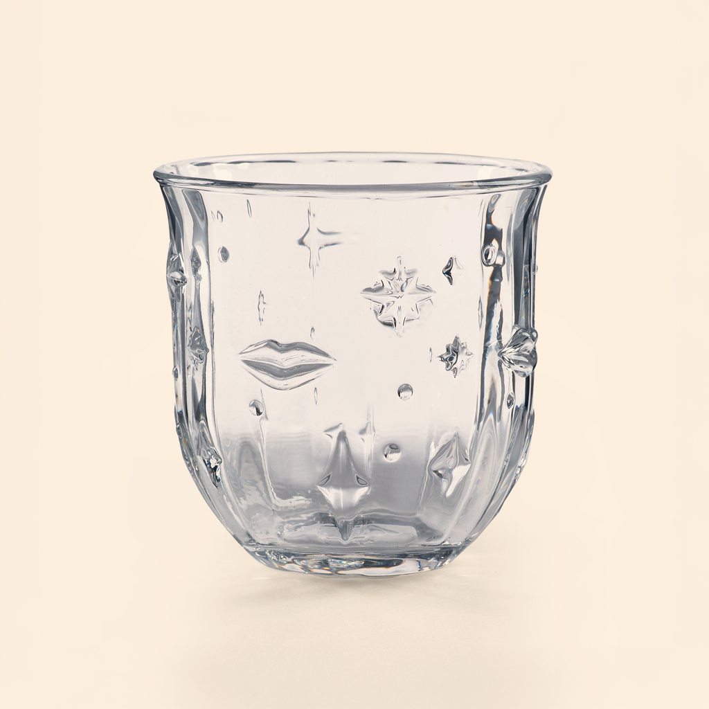 Electric Coast Lips & Stars Glass Tumblers - Set of 4 – Eleanor Bowmer