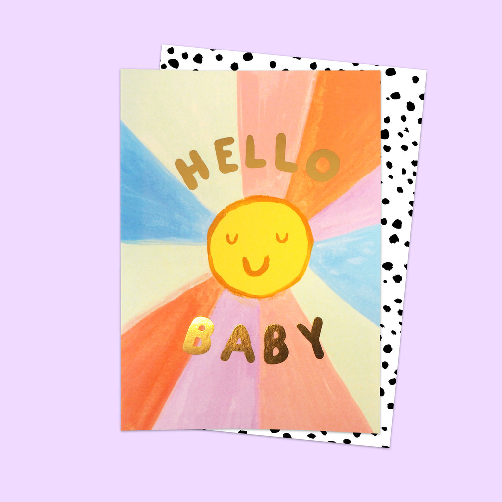 Baby Sunshine Card – Eleanor Bowmer
