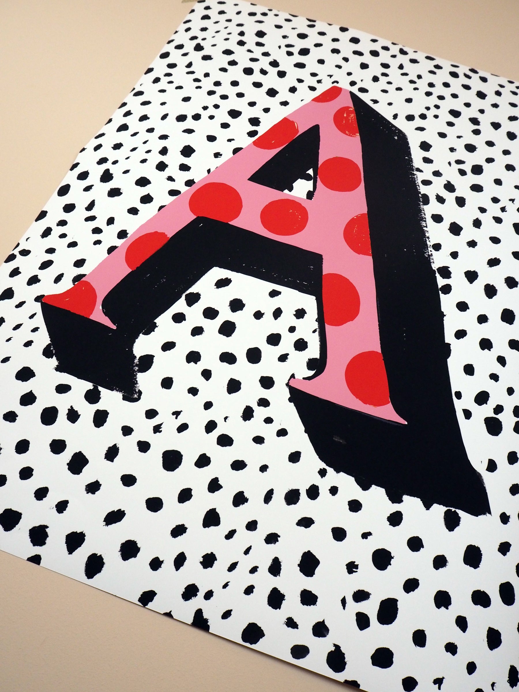 Personalised Initial Print – Eleanor Bowmer